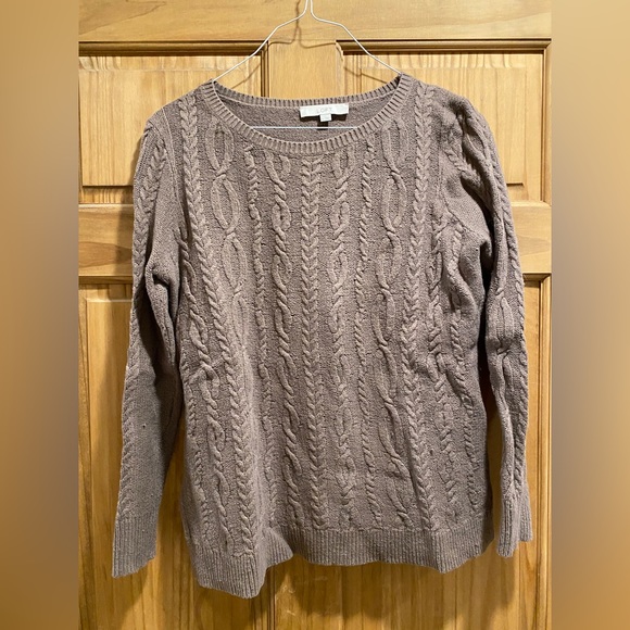 LOFT | Sweaters | Loft Cable Sweater | Poshmark